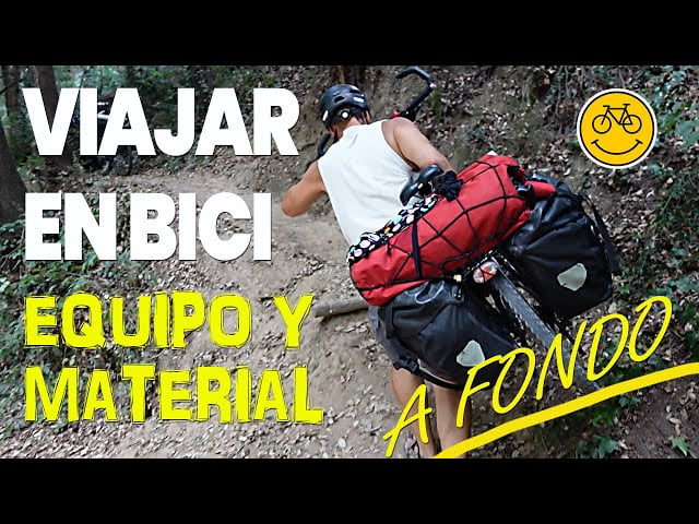 Prepara tu aventura al máximo con el equipo esencial para un viaje en bicicleta